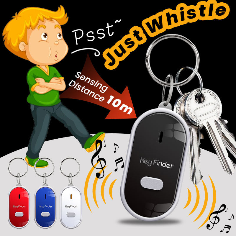 Whistling Activated Sensor Key Finder Keychain – keoepro