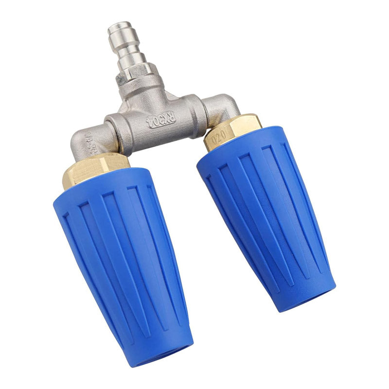 Stainless Steel Dual Turbo Nozzle for Pressure Washer – keoepro