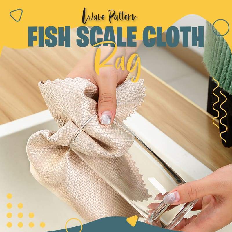 Fish scale rag towel – keoepro
